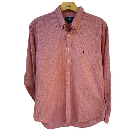 Polo Ralph Lauren | Shirts | Polo Ralph Lauren Nantucket Red Plaid Mens ...